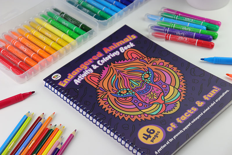 A Colorful Way Kids Can Help Save Endangered Animals (and they won't e ...