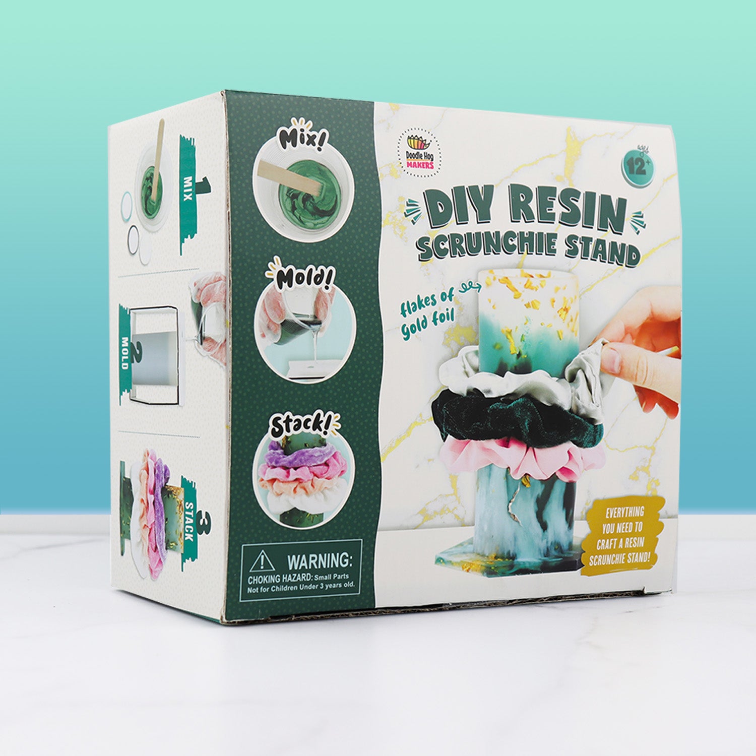 Make Your Own Resin Scrunchie Stand Art Kit – Doodle Hog